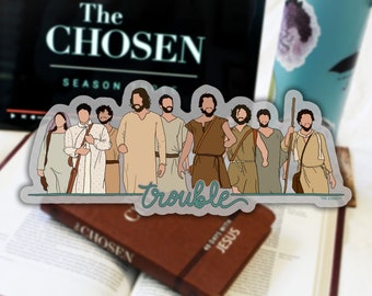 The Chosen Fan Art Sticker Set - the Chosen Inspired, Set of 4 Stickers ...