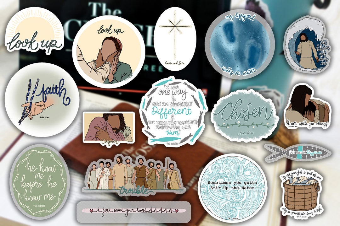 The Chosen Stickers - 16 Pack Collection - Etsy
