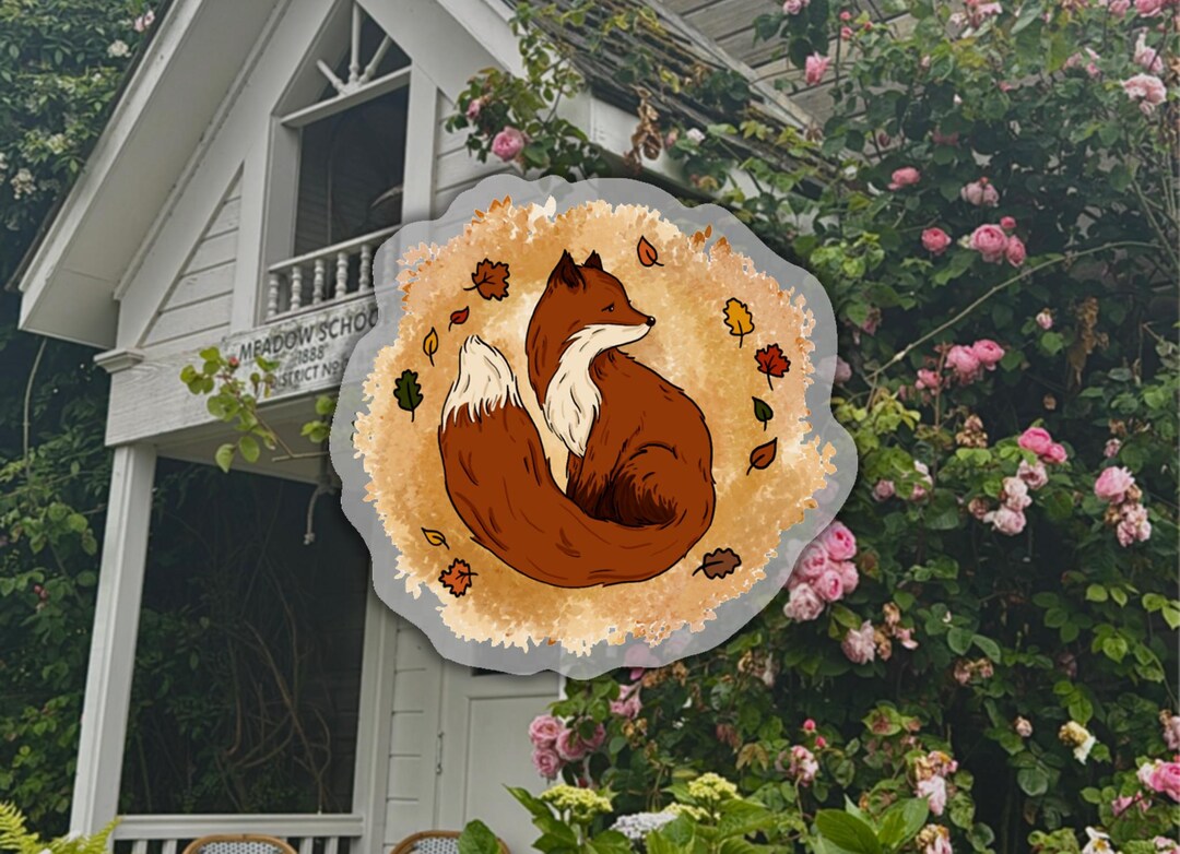 Fox Sticker - Anne of Green Gables - Anne With an E - Etsy