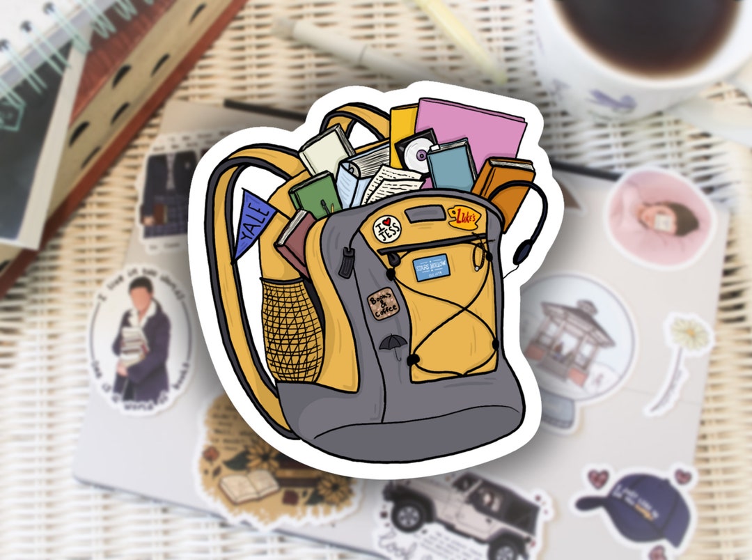 Gilmore Girls Sticker Rory's Backpack - Etsy