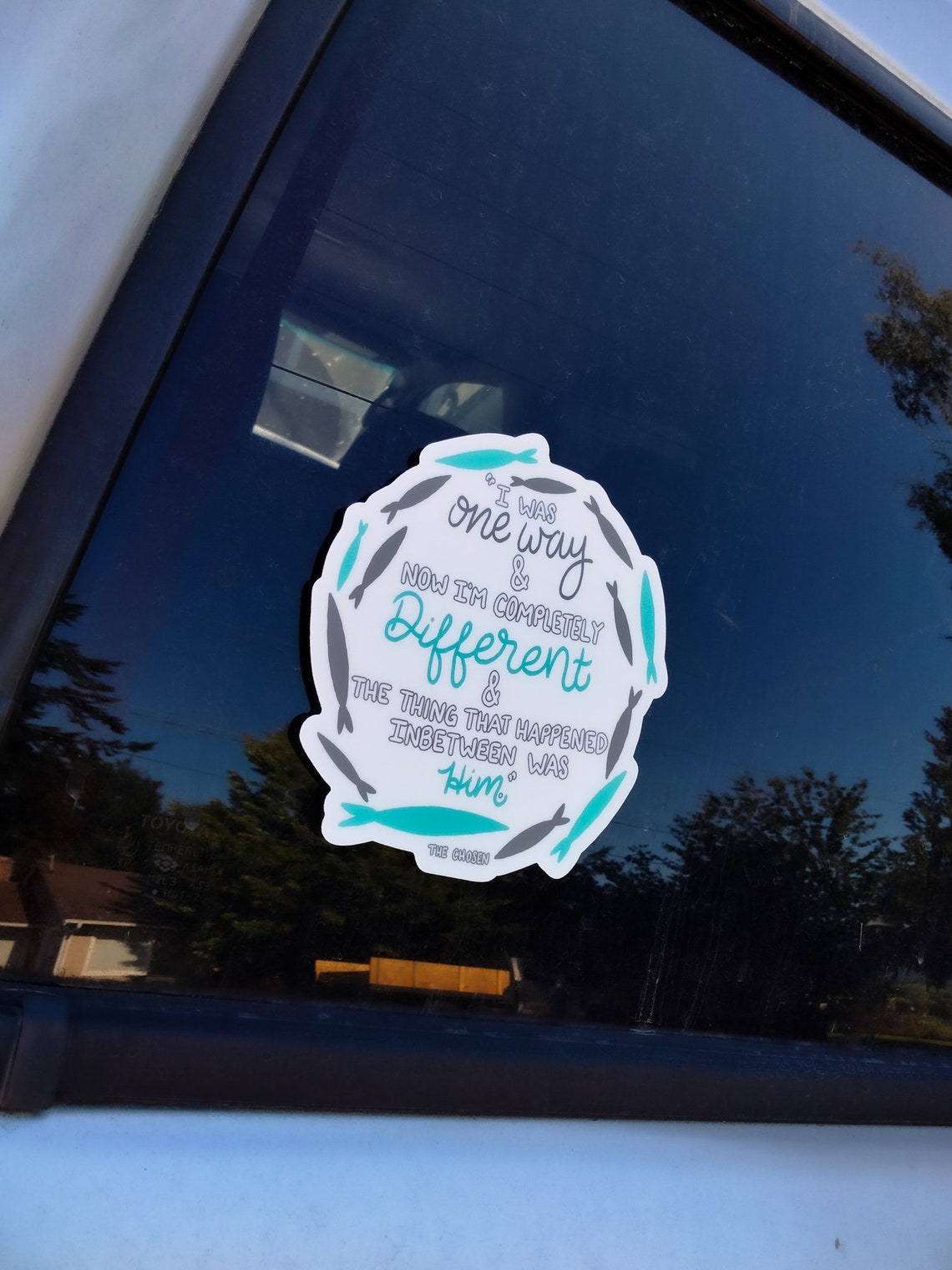 The Chosen Bumper Sticker 6x6 Car Sticker the Chosen - Etsy