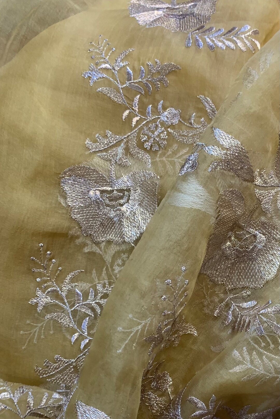 Pure Muslin Saree - Etsy