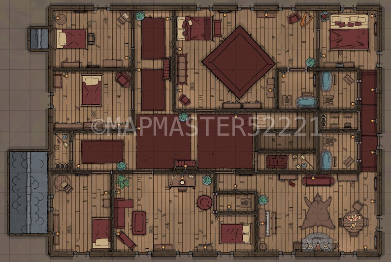 Dungeons & Dragons - Fantasy Home Interior - Etsy