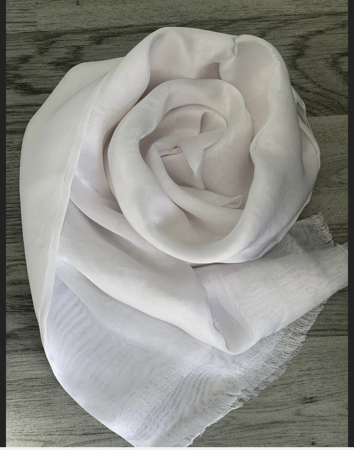 Luxury White Soft Silk Scarf Warp Bridal Wedding Evening Wear - Etsy