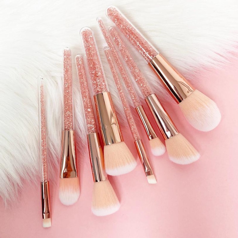 Pink Make up Brushes Set - Etsy