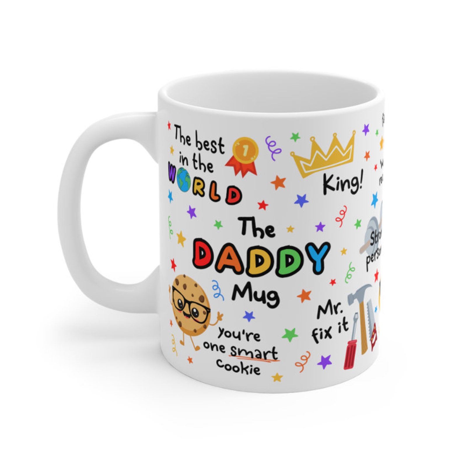 The Daddy Mug - the Dad Mug | Fathers Day Gift | Best Dad | Gift for ...