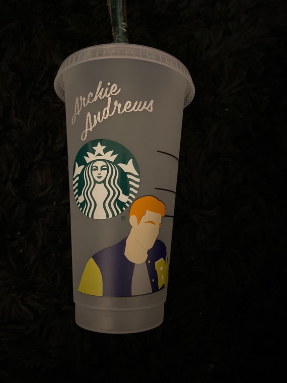 Archie Andrews KJ Apa-riverdale Starbucks Cold Cup - Etsy
