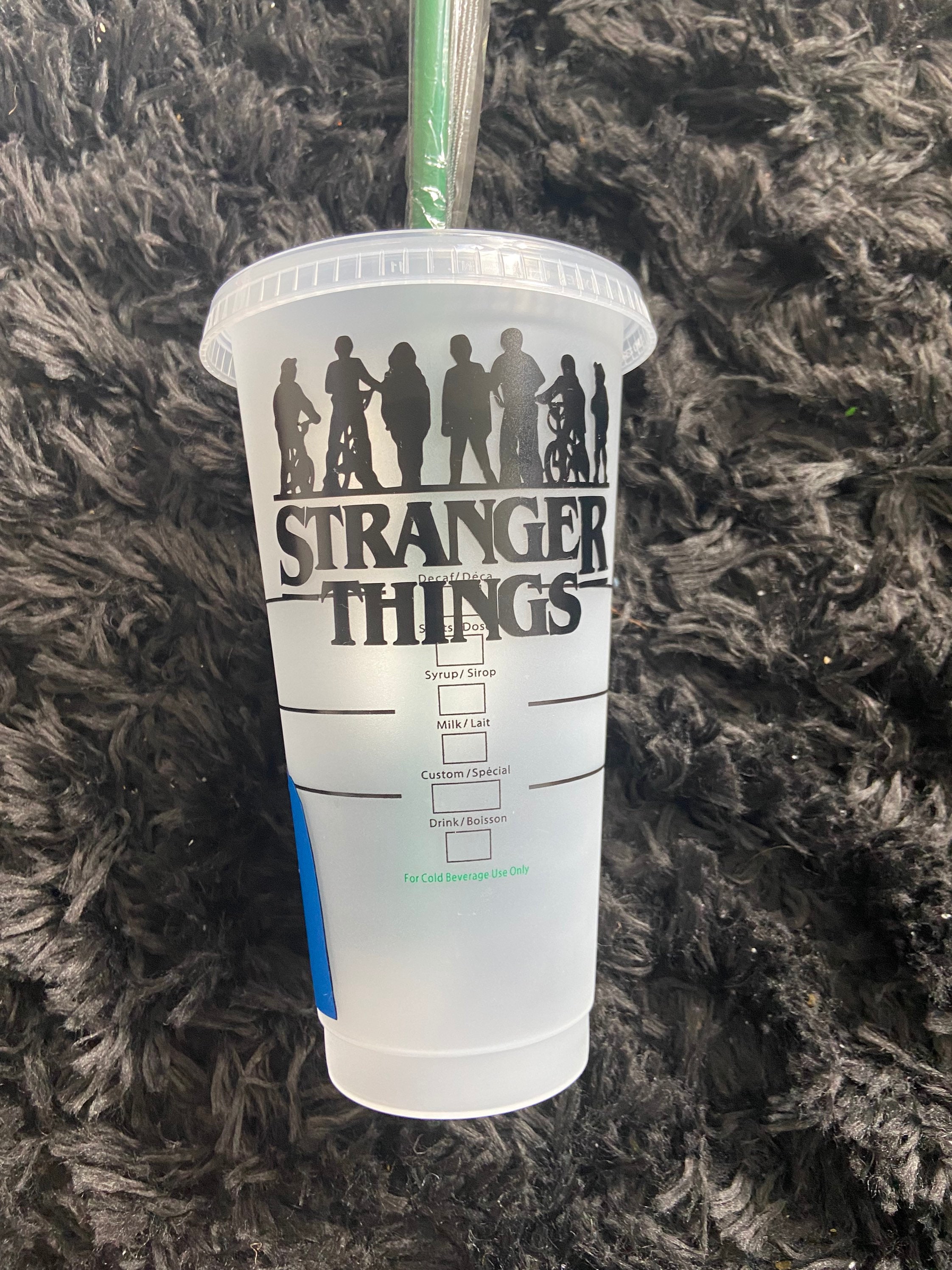 Stranger Things Steve Harrington Starbucks Cold Cup - Etsy