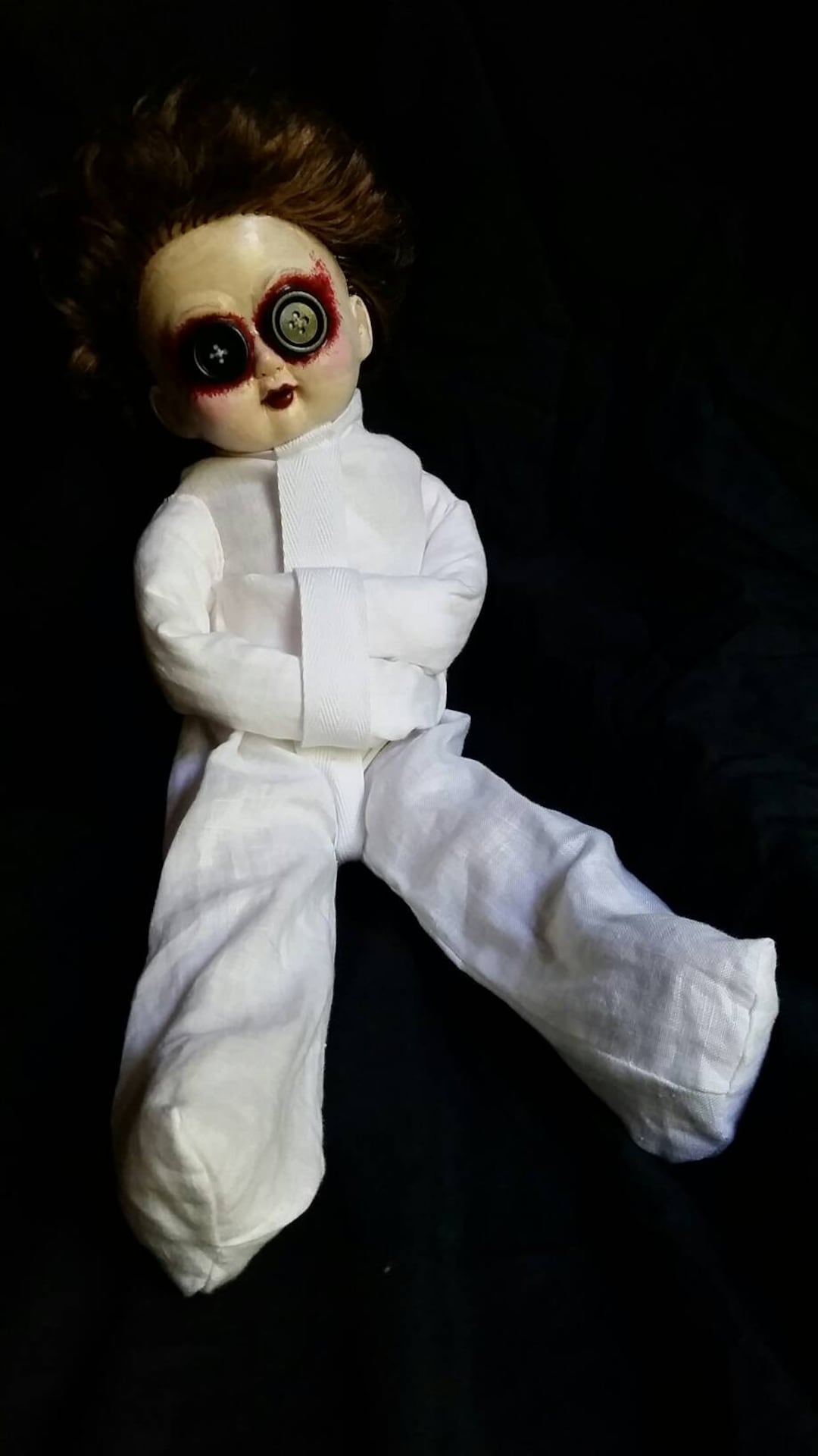 Cute as a Button Horror Doll - Etsy
