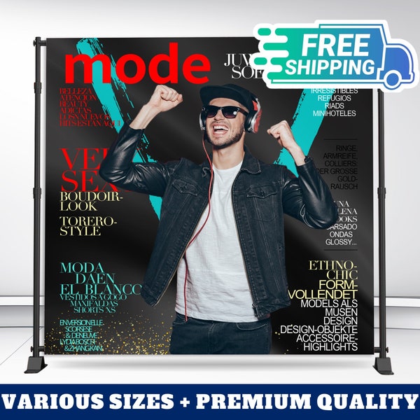 Custom Magazine Photo Booth - Etsy