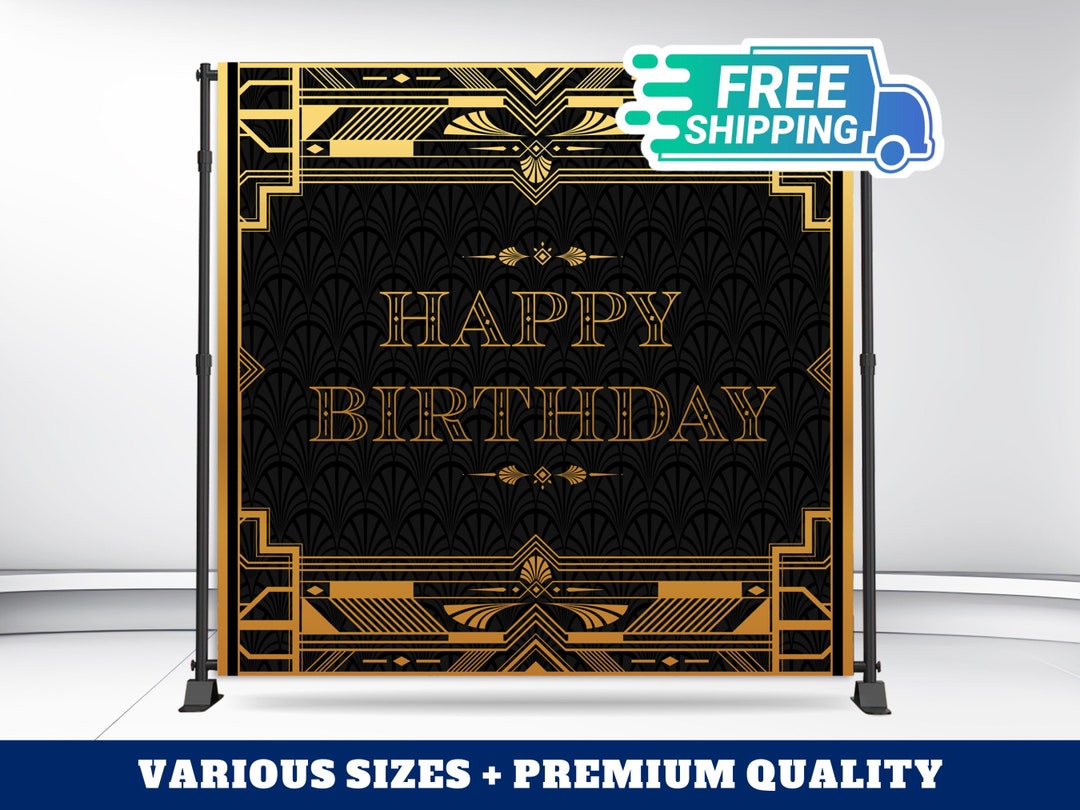 Personalized Custom Backdrop Banner, Custom Backdrop Sign,8x8 Custom ...