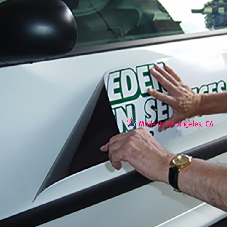 Custom Car Magnet Set of 2, Multi Size Custom Printed Auto Truck Car ...