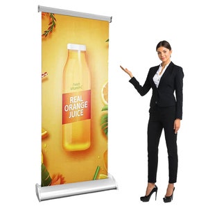 Table Top Banner, Personalized Custom Full Colored Mini Retractable ...