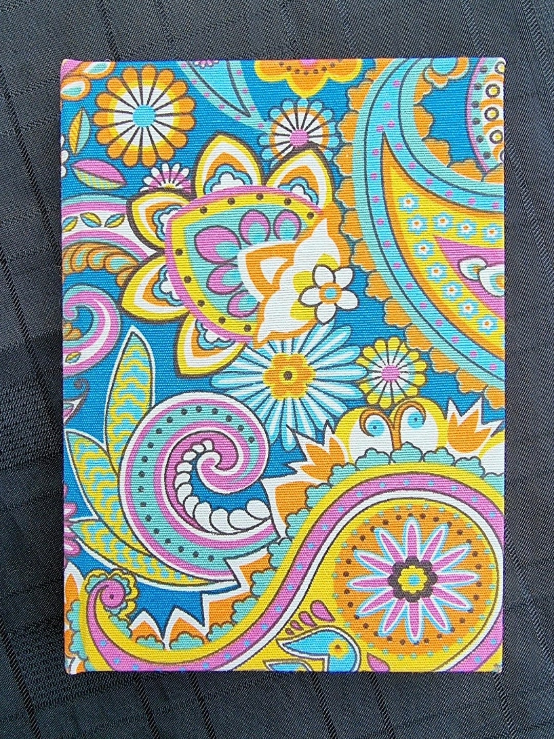 Paisley Cloth Bound Journal - Etsy