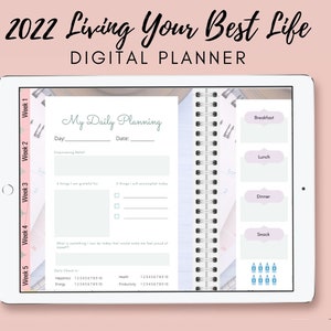 2022 Living Your Best Life Planner | Etsy