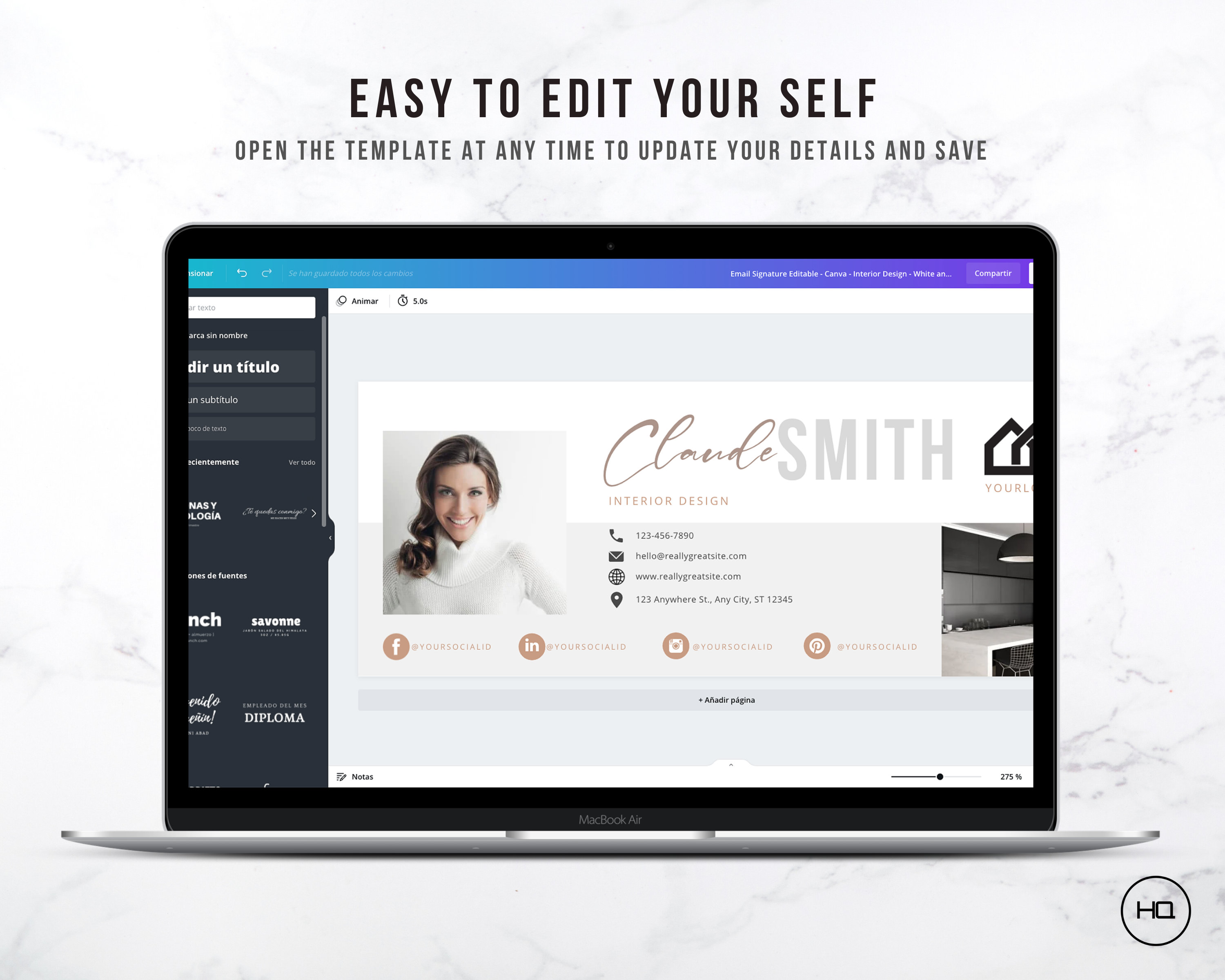 Email Signature Template Logo | Signature Design and Email Template ...
