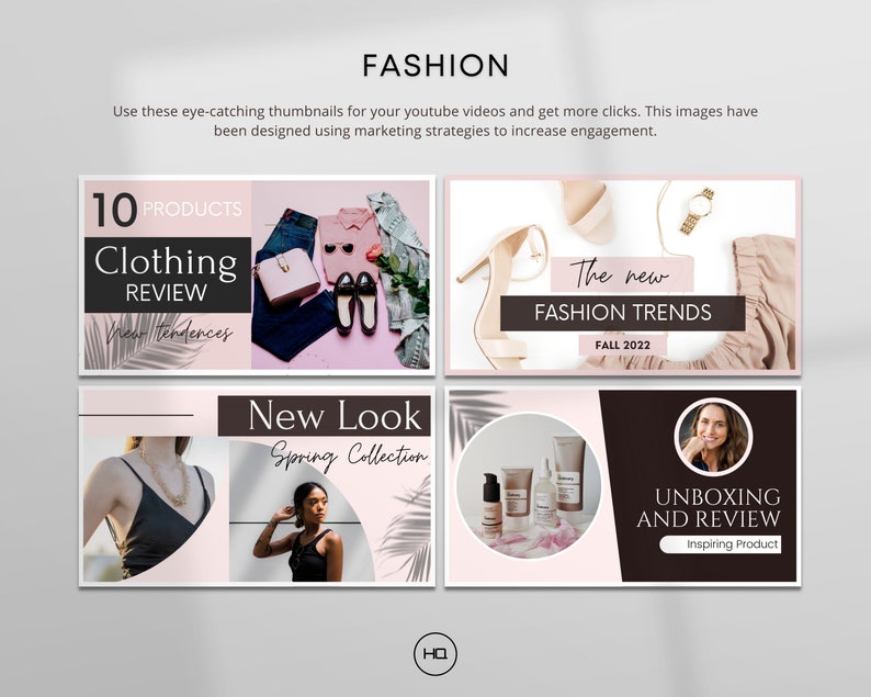 Youtube Thumbnail Kit | 20 Personalized Thumbnail Templates | Youtube ...