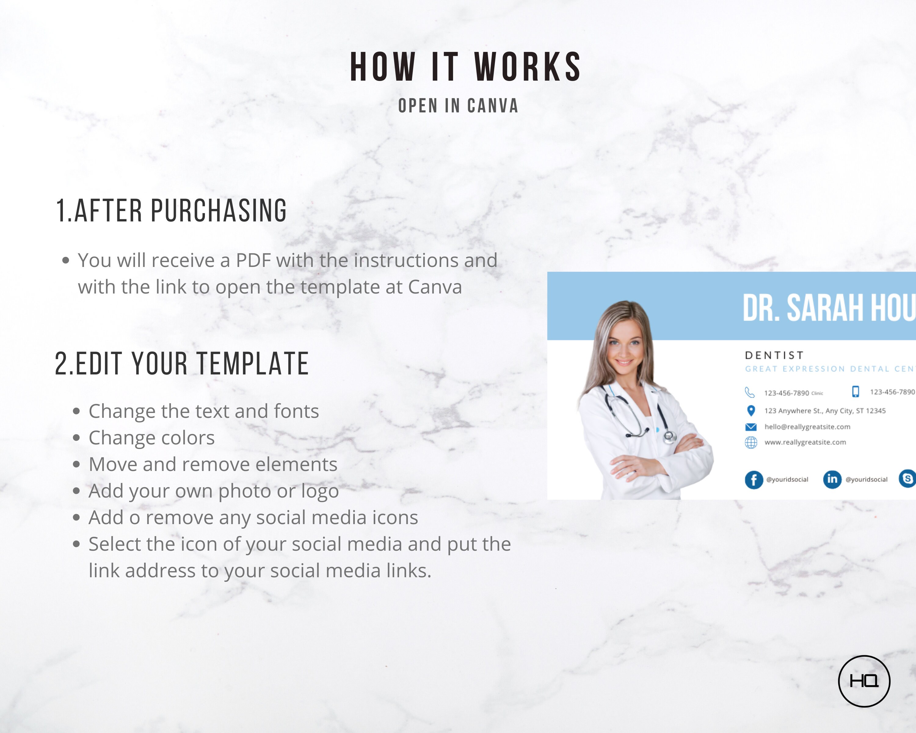 Email Signature Template Doctor Edition | Signature Design and Email ...