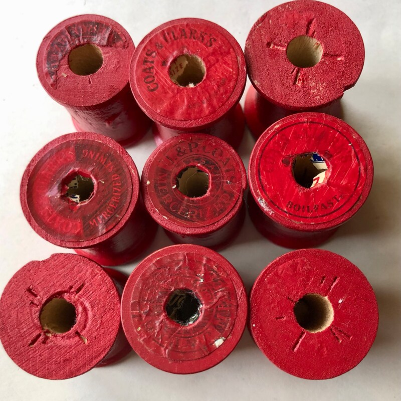 Wooden Spools - Etsy