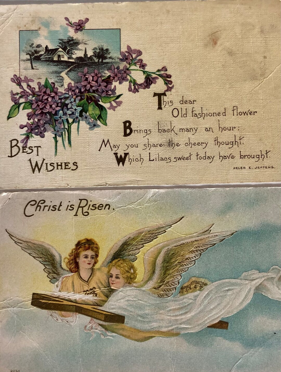 8 VINTAGE POSTCARDS. Random Selection From Those Pictured. Victorian ...