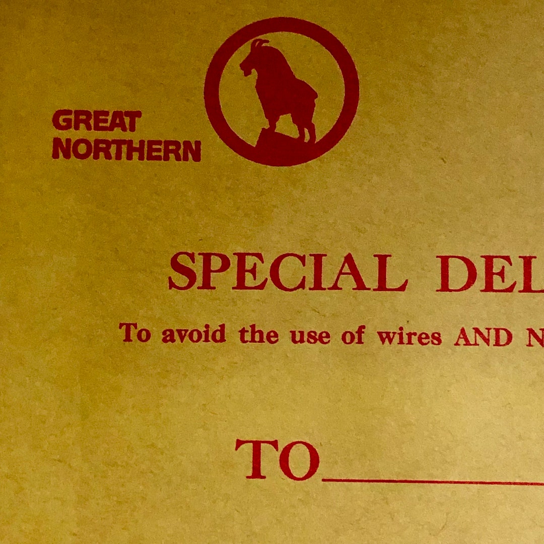 10 GREAT NORTHERN RAILROAD Envelopes. Unused Original Stock of Special ...