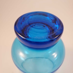 Vintage Anchor Hocking Tivoli Blue Glass - Etsy