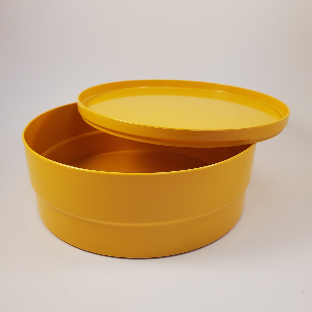 Vintage Yellow Mcdermott's Design Melamine Container 863 Made in ...