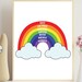 Colors of the Rainbow Art Printable / Rainbow Classroom Decor ...