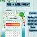 Pre-k Assessment Printable: Alphabet, Numbers, Shapes (digital Download ...