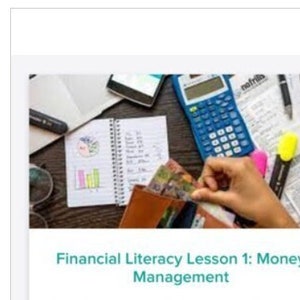 LIFE SKILLS CURRICULUM- Financial Literacy : Managing Money Grades 9-12 ...