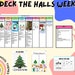 WINTER THEMES Printable Preschool Lesson Plan BUNDLE /dec Mar Lessons ...