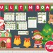 Christmas Bulletin Board Kit: Daycare & Preschool Decor (printable PDF ...