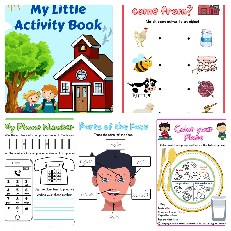 Digital Dry Erase Activity Binder - Etsy