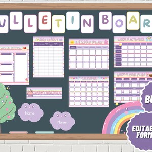 Daycare Bulletin Board Bundle / Activity Board for Home Daycare ...