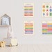 Set of 4 EDUCATIONAL POSTER / Kids Wall Art / Daycare Wall Art Print ...