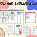 WINTER THEMES Printable Preschool Lesson Plan BUNDLE /dec Mar Lessons ...