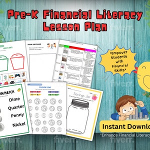 Financial Literacy Lesson Plans for Kids - Etsy