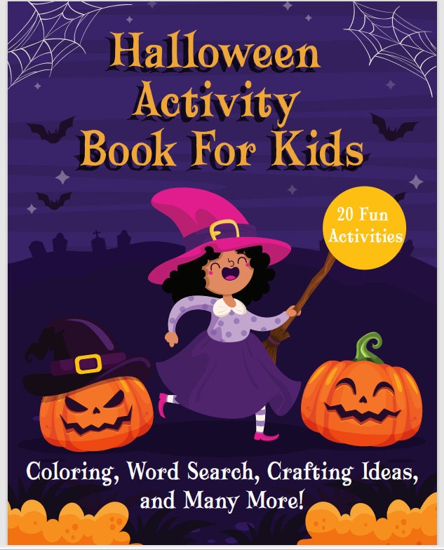 Halloween Daycare Activity Pack: Crafts Learning Instant - Etsy