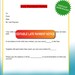Daycare LATE PAYMENT NOTICE Form/editable / Perfect for Daycare ...