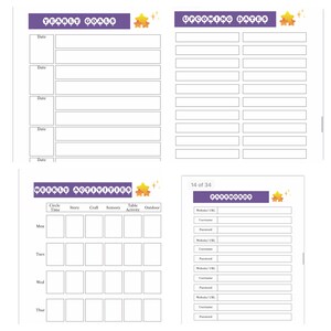 Ultimate Daycare Planner Digital - Etsy