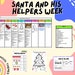 WINTER THEMES Printable Preschool Lesson Plan BUNDLE /dec Mar Lessons ...