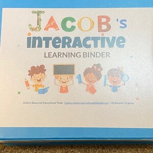 Personalized Interactive Binder Digital Copy - Etsy