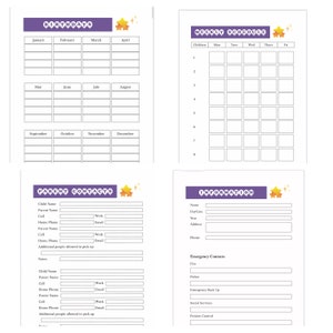 Ultimate Daycare Planner Digital - Etsy