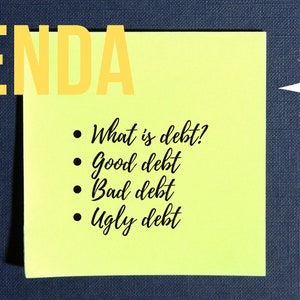 LIFE SKILLS CURRICULUM: Financial Literacy- "what is Debt?" Grades 9-12 ...