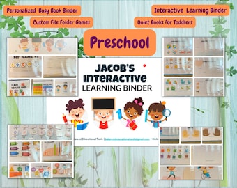 Preschool Learning Binder - Etsy