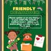 FRIENDLY Reminders/daycare, Preschool, Childcare Business/ 12 Printable ...