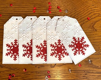 Christmas Gift Tags, Holiday Gift Tags, Holly Branch Gift Tags ...