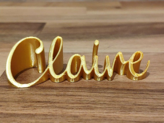 3D Names Cards for Wedding 3D Name Tag Custom Wedding Names - Etsy UK
