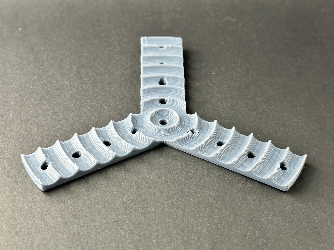 3 Wick Large Candle Wick Holders 3D Printed Adjustable and Reuseable ...