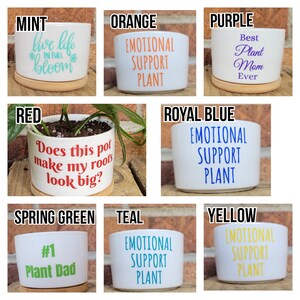 A#1 Plant Dad Plant Pot With Drainage,funny Succulent Pot,cactus ...
